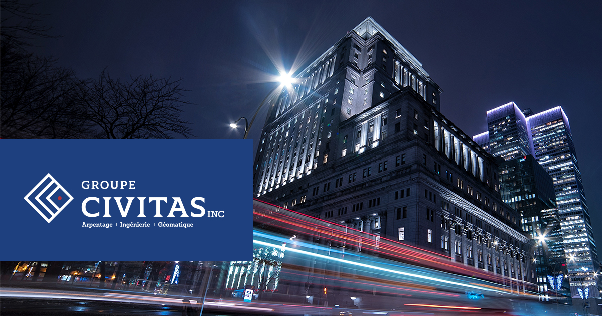 Expert en géomatique Grand Montréal - Groupe Civitas